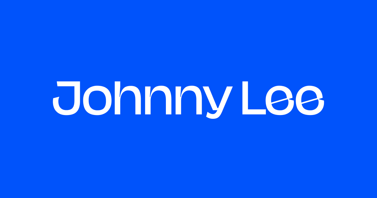 Johnny Lee — product designer